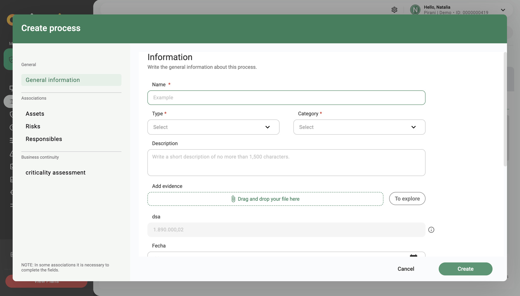 How does the process module work? (ISMS)