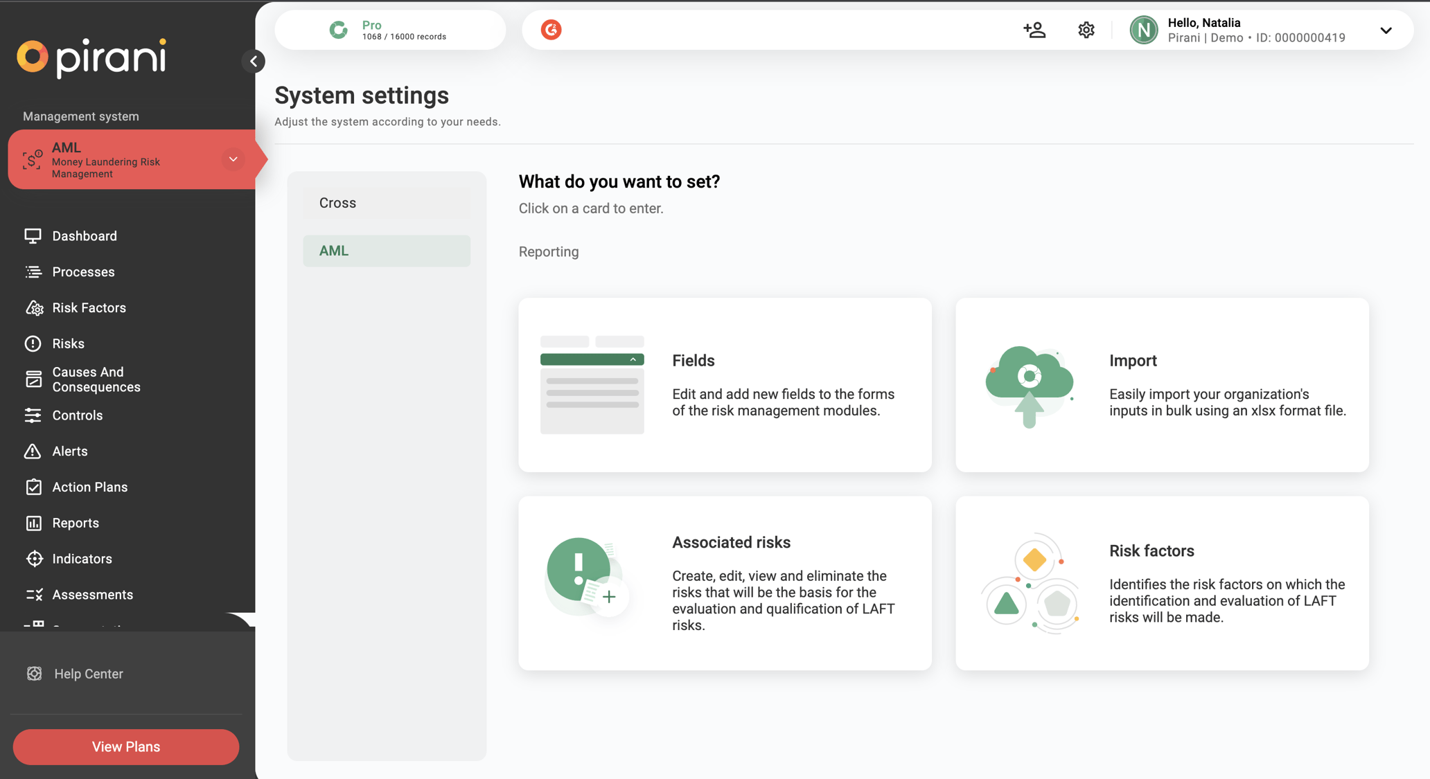 How do the customer-counterparty and alert modules work?