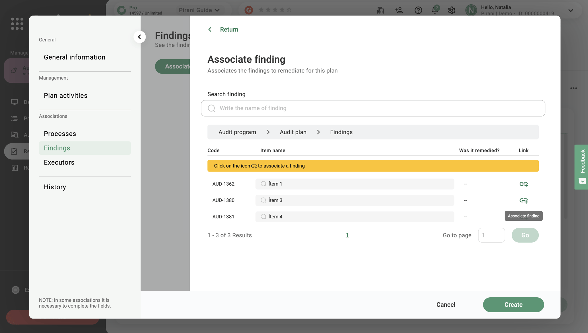 How does the remediation plans section work?